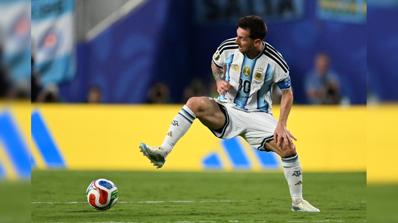 No red card for Lionel Messi after nasty foul questioned, FIFA World ...