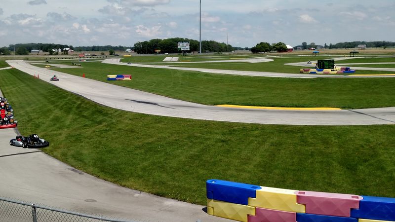 This massive 1-mile outdoor race track in Indiana features a blistering ...