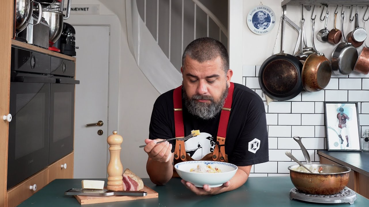 Pasta carbonara den ægte opskrift klassisk italiensk