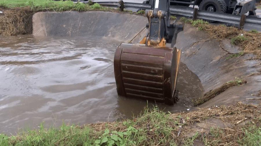 ‘Another inch and it would have come inside’: Storm cleanup continues ...