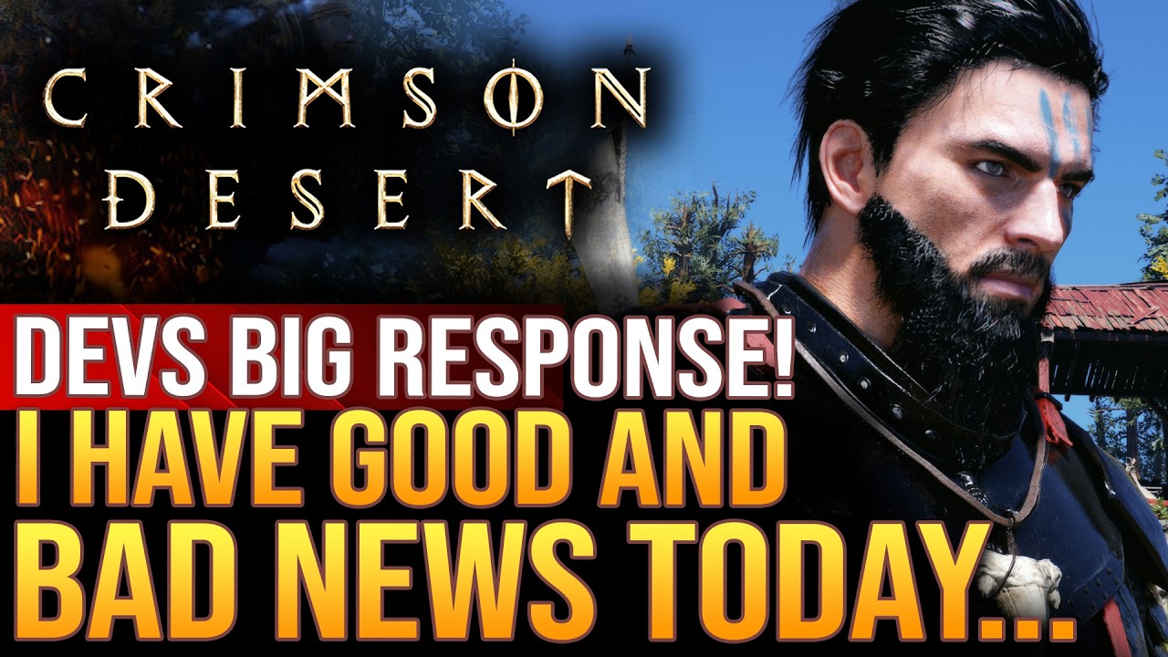 Crimson Desert Dev Response Good and Bad News Update