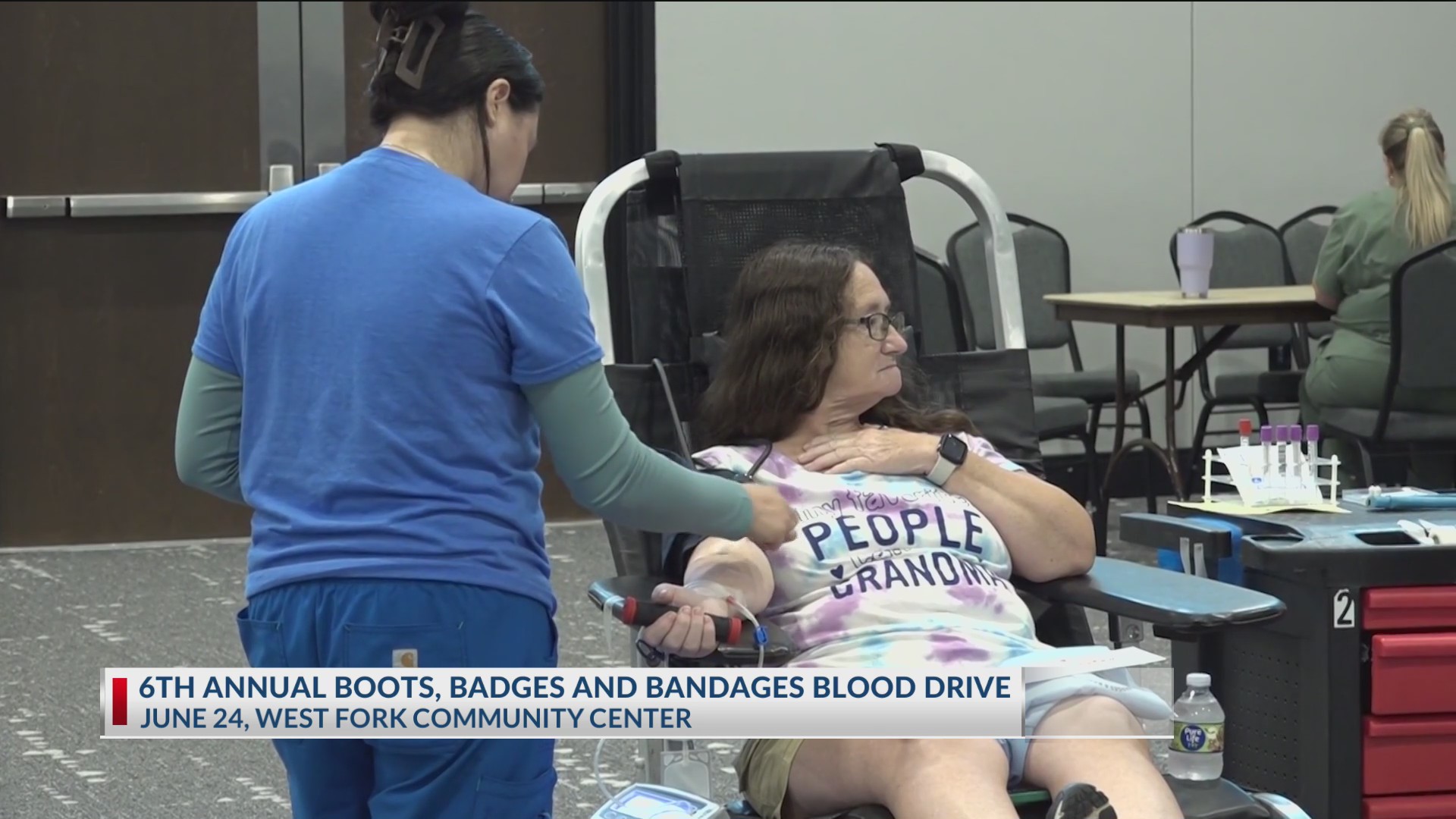6th annual Boots, Badges and Bandages blood drive