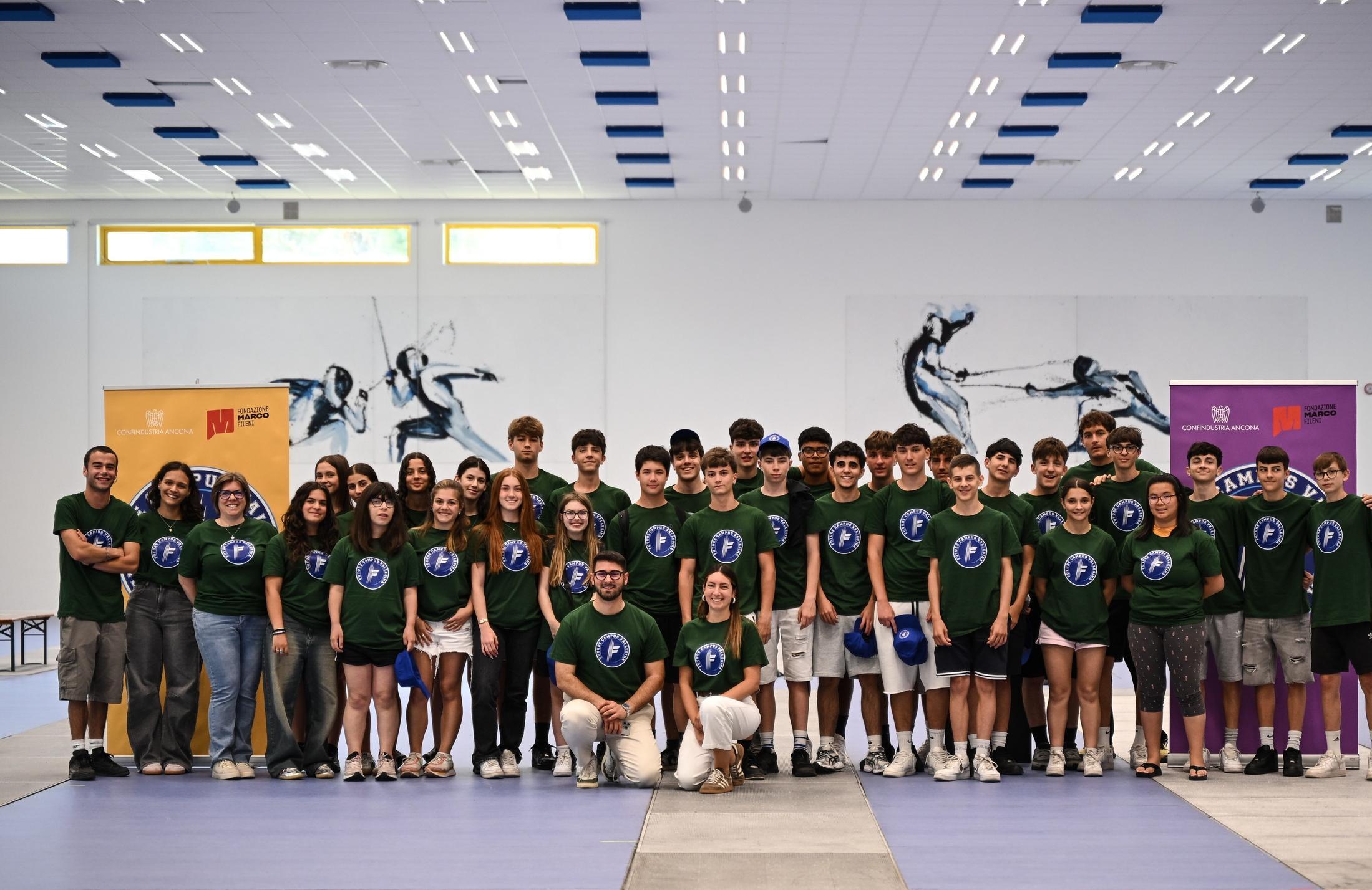 La casa della scherma ospita il "Future Campus Vallesina"