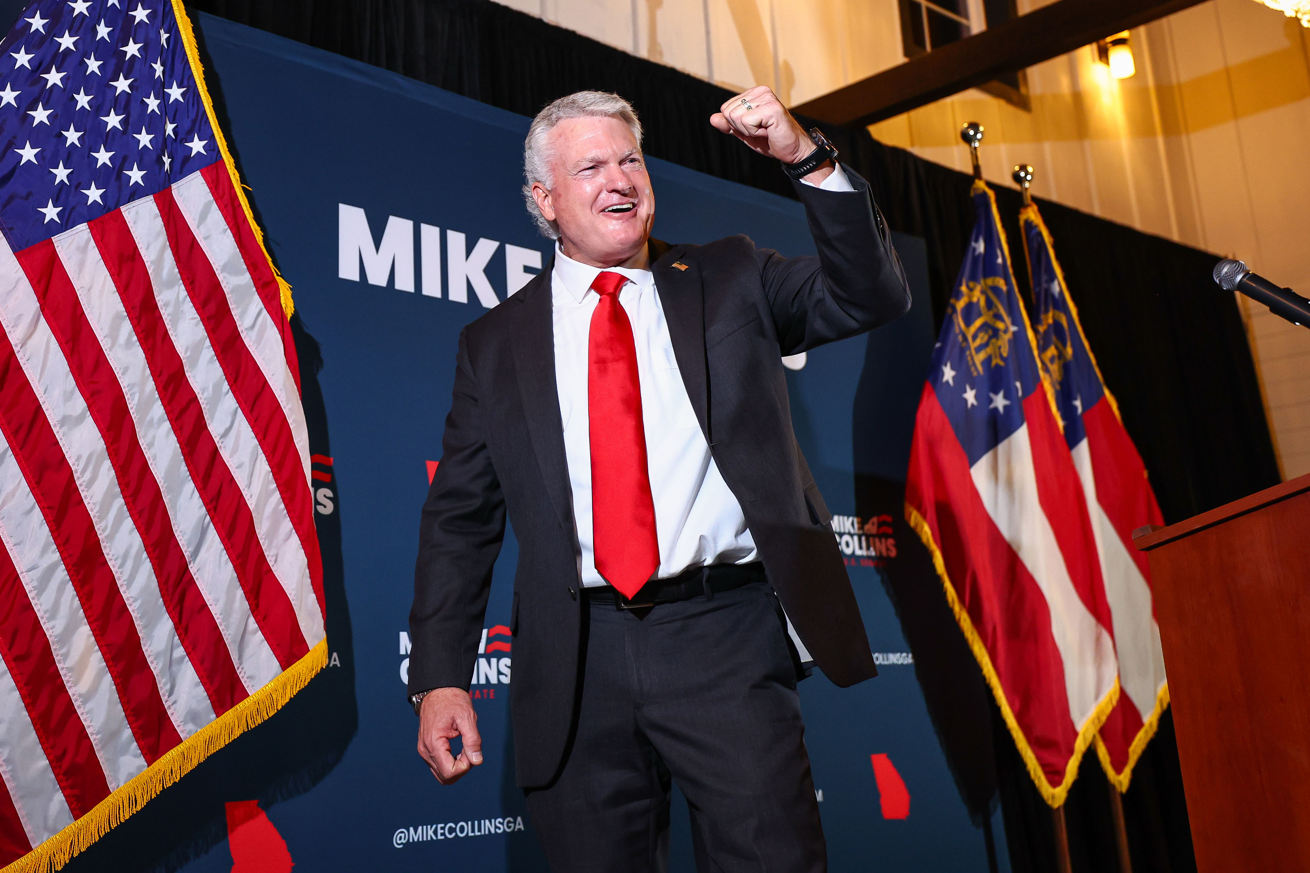 Rep. Mike Collins wins Georgia’s GOP Senate nomination and will face ...
