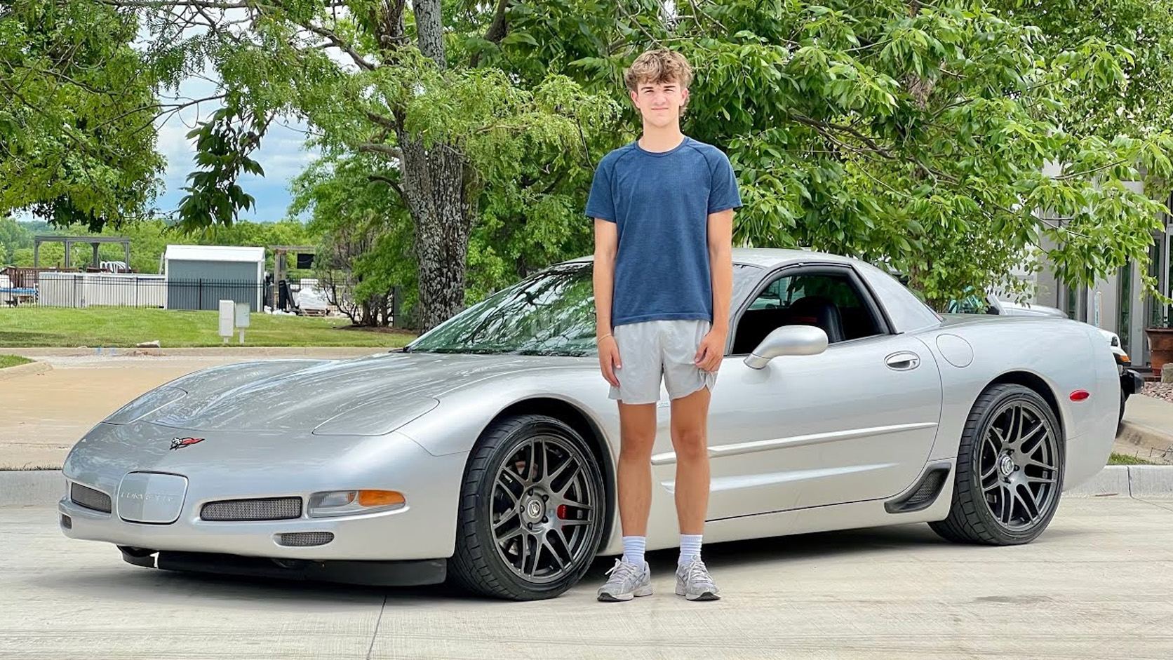 This teen drives a Corvette Z06 as his first car