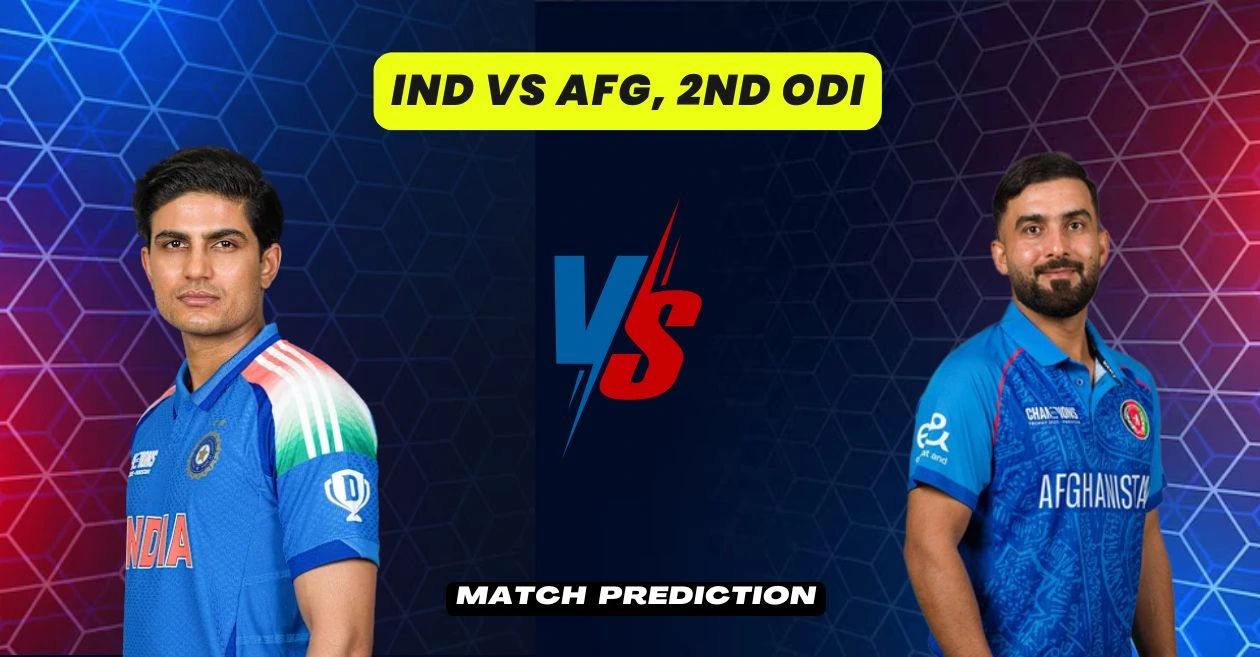 IND vs AFG, 2nd ODI, Match Prediction: Who will today’s game between ...