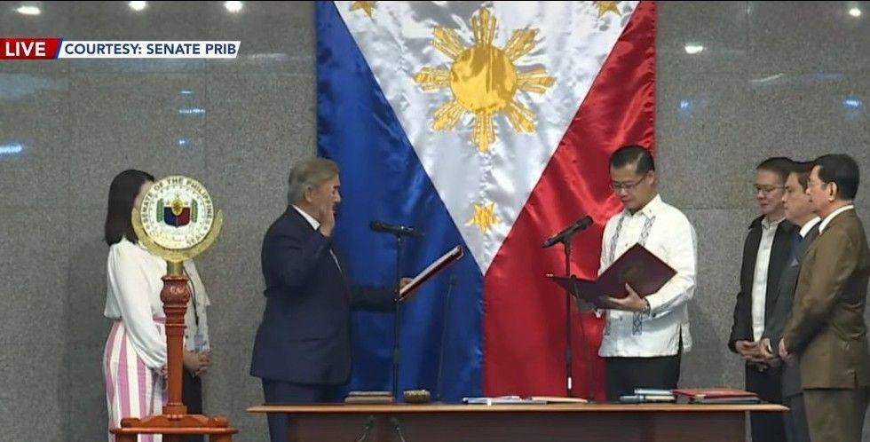 Tito Sotto elected as Senate president pro tempore