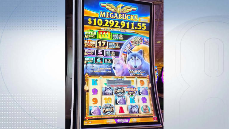 Megabucks winner in Las Vegas collects more than $10 million at Westgate