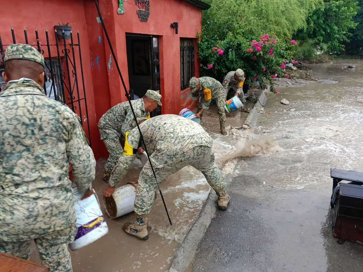 Tras intensas lluvias, aplican Plan DN-III-E en Monclova