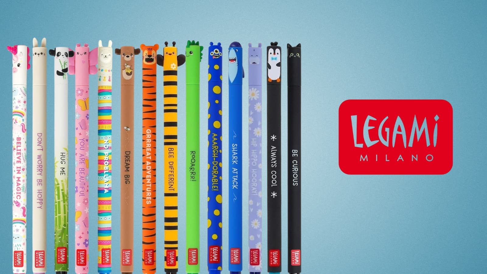 Legami reprend sa place et dévoile une collection de 14 stylos qui ...