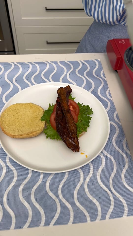 Vegan banana bacon with a sweet and savory twist