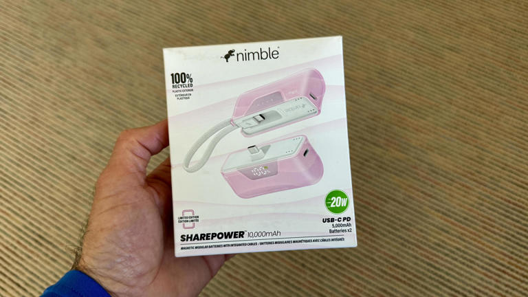 Nimble's Sharepower portable battery doubled my charging pleasure