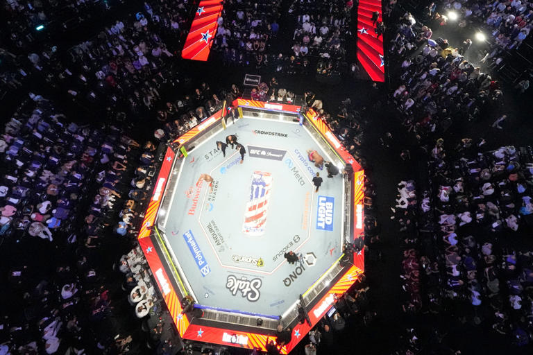 Opinion: Trump’s White House UFC event drew corporate sponsors and ...