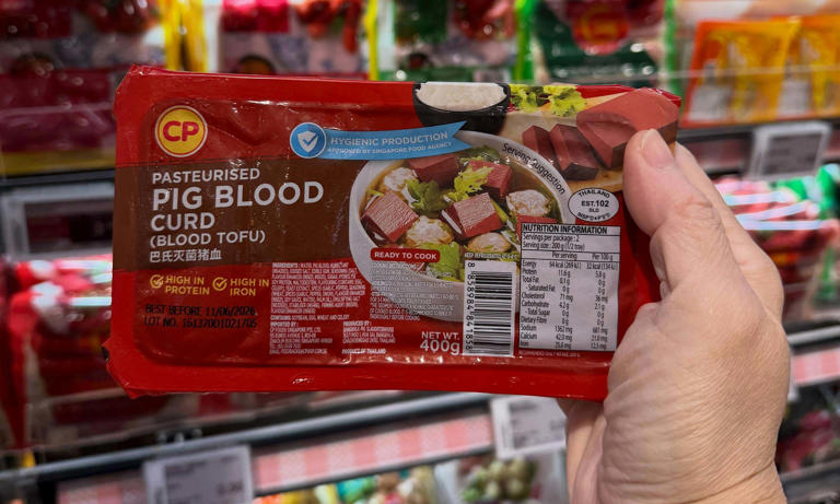 Pig blood curd flies off shelves in Singapore after 27-year ban ends