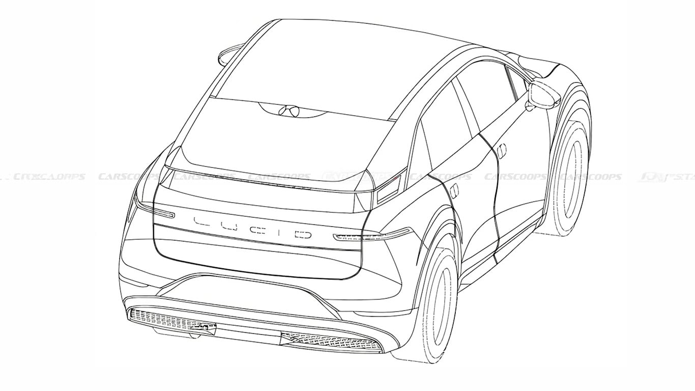 Lucid Cosmos leaked: Patent images reveal US brand's Tesla Model Y rival