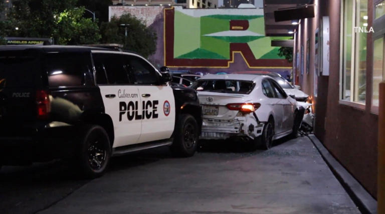 Hit-and-run rampage through LA leaves 5 injured, including police officer