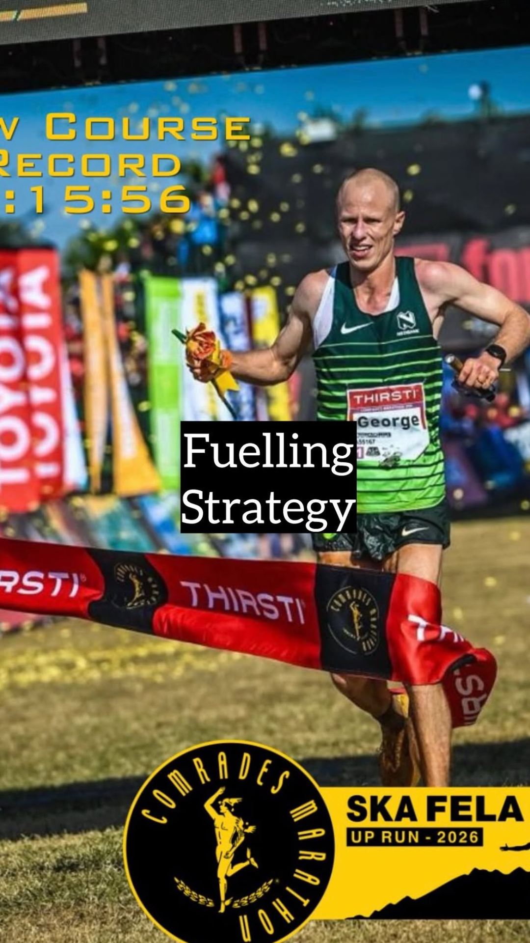 How Comrades winner George Kusche prepared his race nutrition