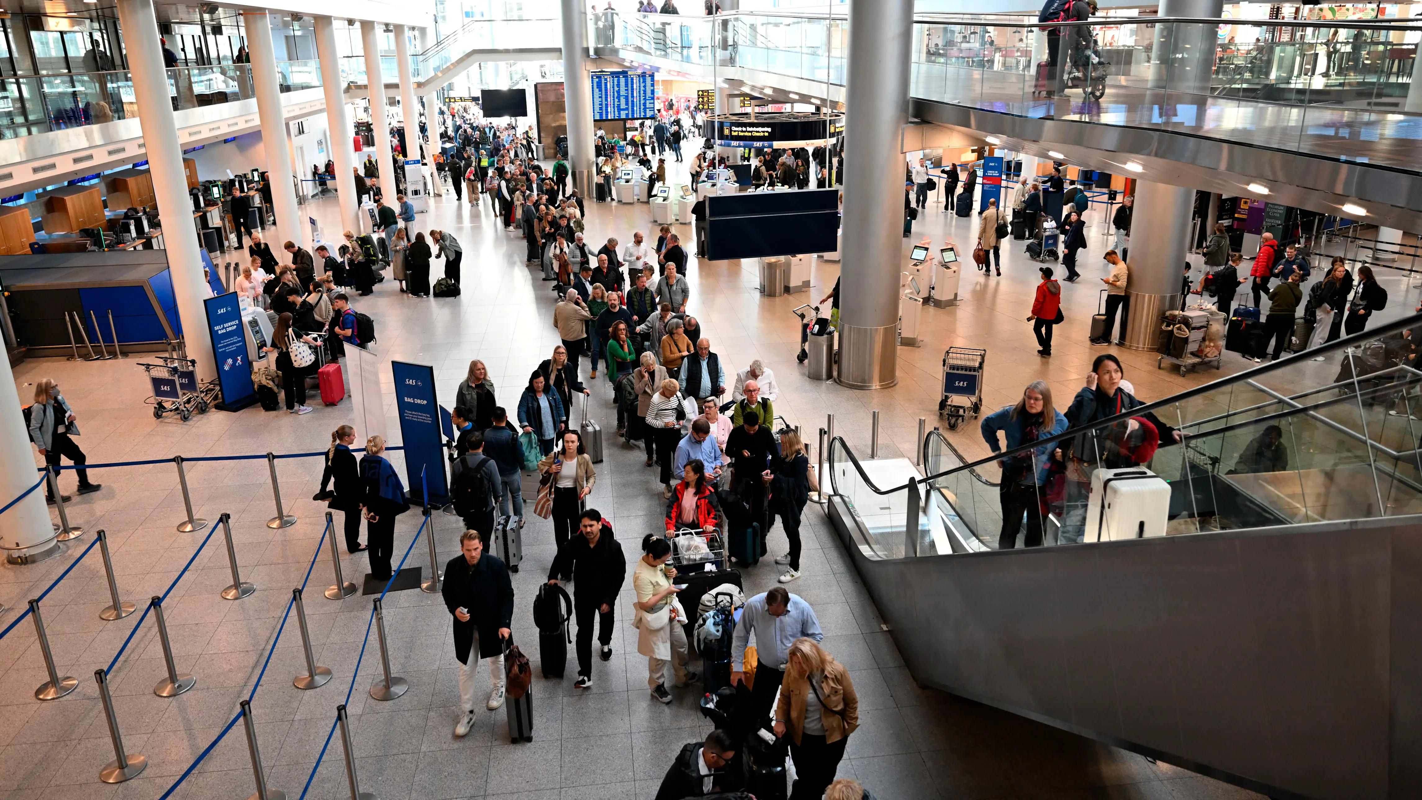Beruset dansker var på vej til København: Blev nægtet adgang på fly