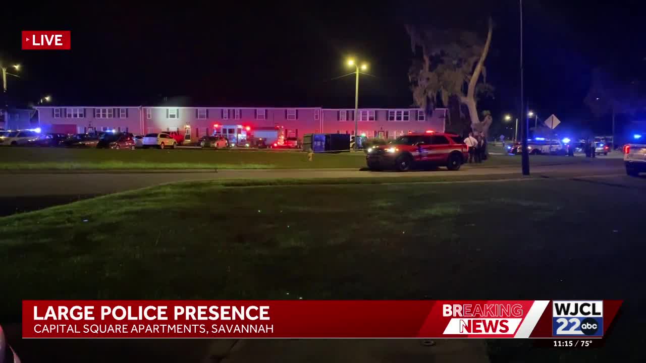 Shooting confirmed at Savannah apartment complex