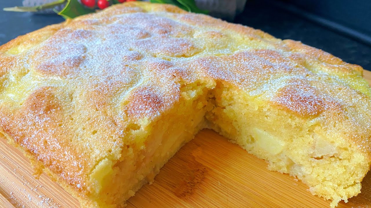 Quick apple cake recipe torta di mele ready in minutes