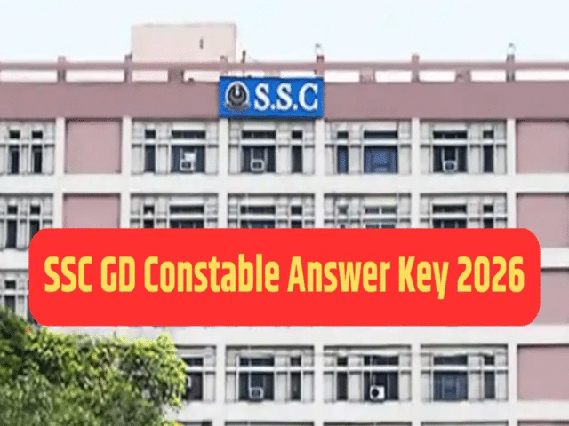 SSC GD 2026 answer key: SSC GD constable exam answer key released ...