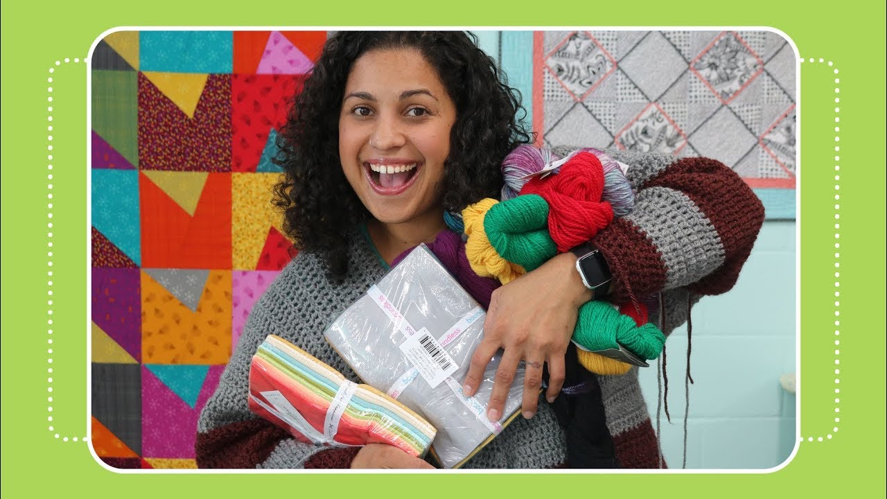 Crafty Gemini vlog - episode 5 - quilt along, crochet & knitting and ...