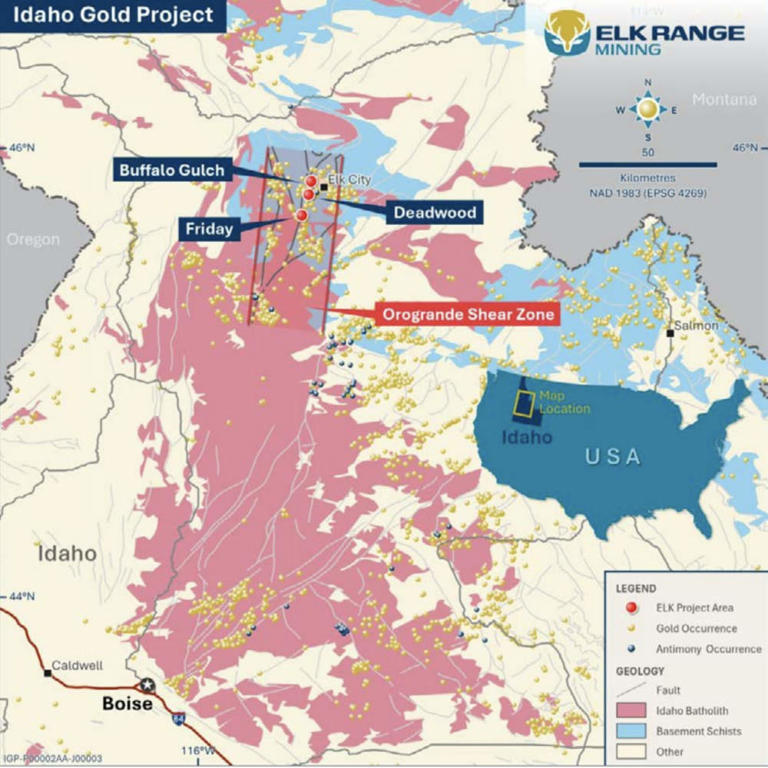 Elk Range Mining brings Idaho gold portfolio to $10m ASX IPO