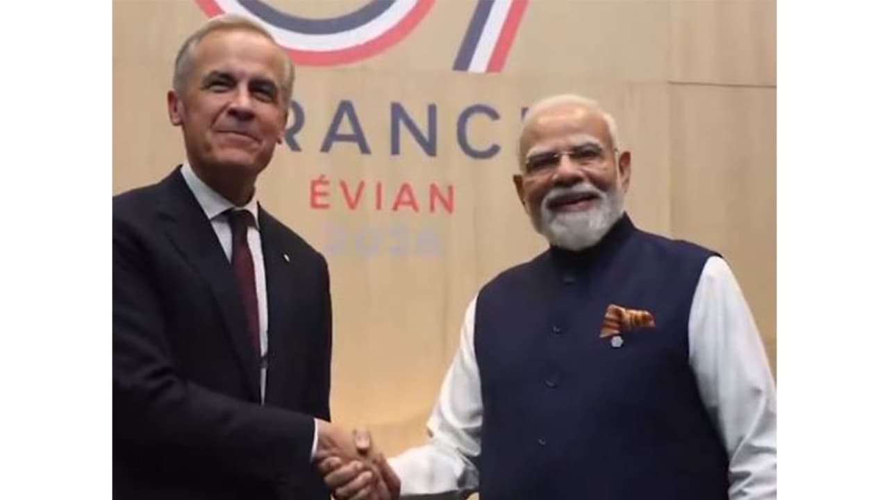 India-Canada ties: Modi, Carney discuss LNG, LPG, CEPA at G7 meet