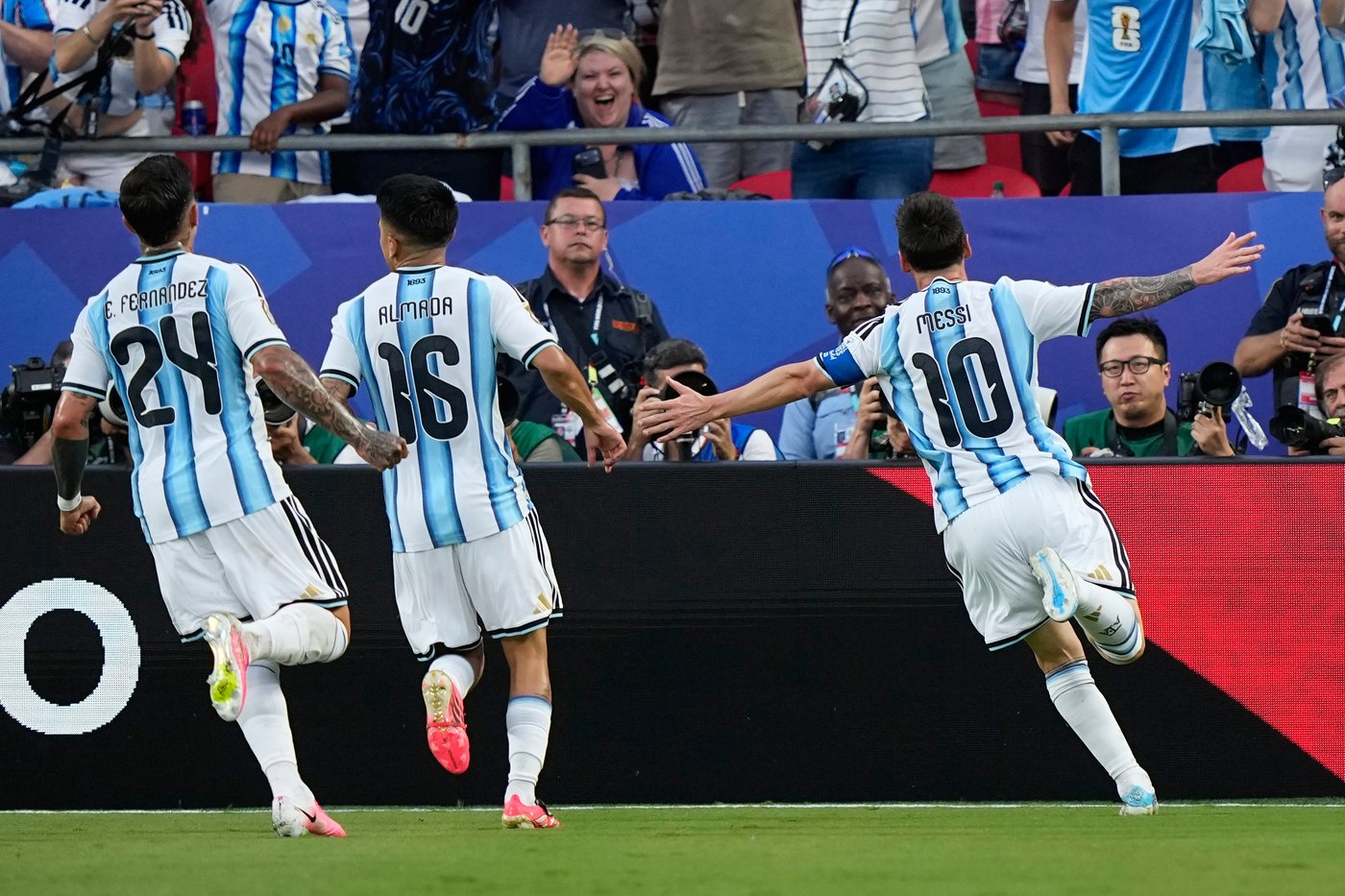Lionel Messi becomes 2nd player to score in 5 World Cups, striking ...