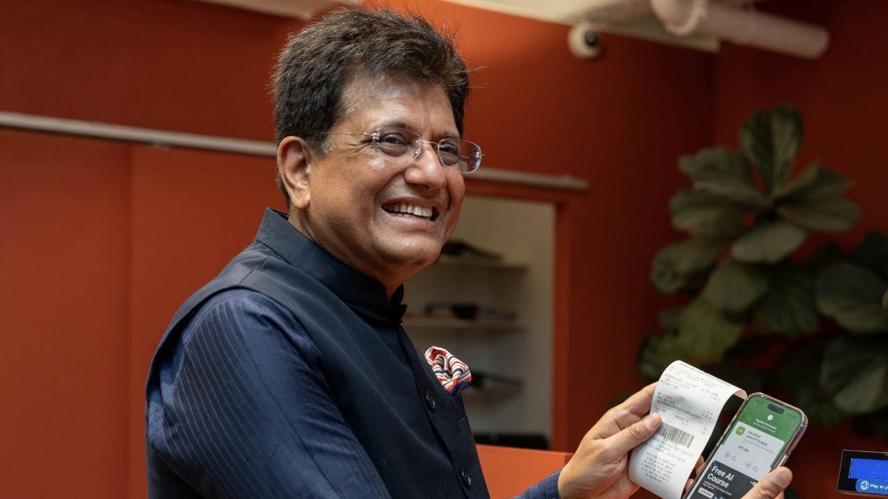 Goyal launches UPI at Galeries Lafayette in Nice, boosting India-France ...