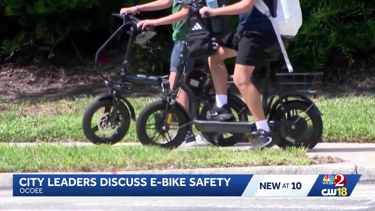 Ocoee leaders discuss e-bike safety, possible changes