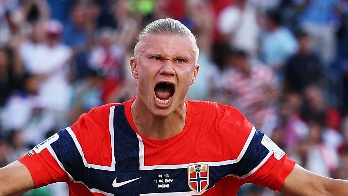 Haaland's debut double powers Norway to 4-1 victory