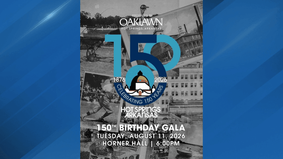 Hot Springs to celebrate 150th birthday in August with gala, seating is ...