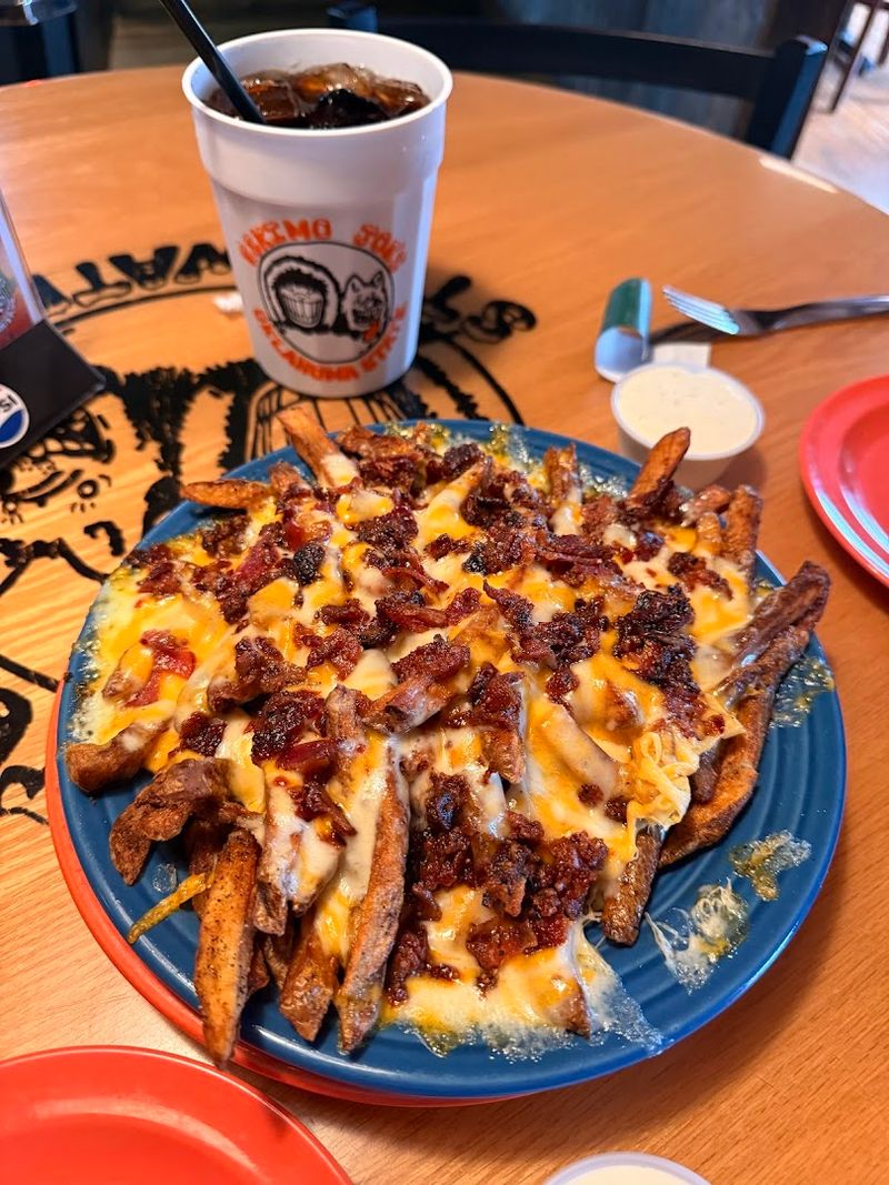 The loaded cheese fries at this Oklahoma institution are messy in the ...