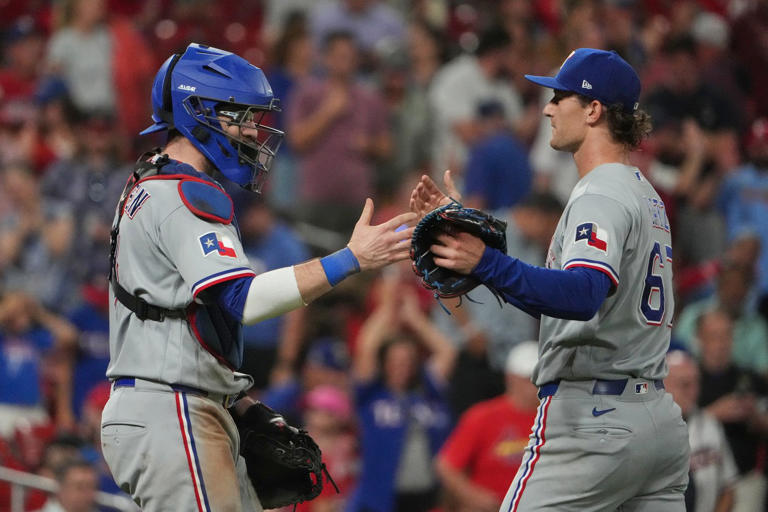 Rangers rookie officially gets 1st MLB win 4 days after beer shower to ...