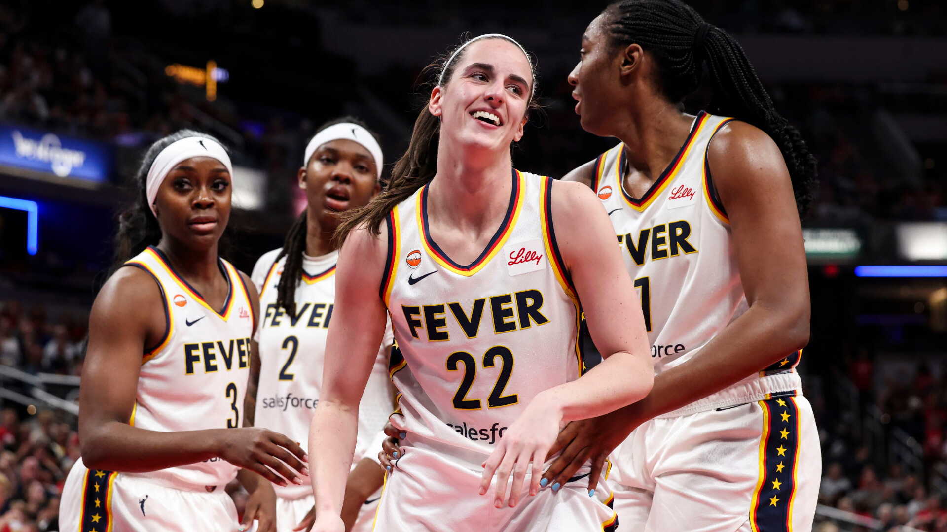 Mitchell scores 27, Clark has 21 points and 14 assists, and the Fever ...