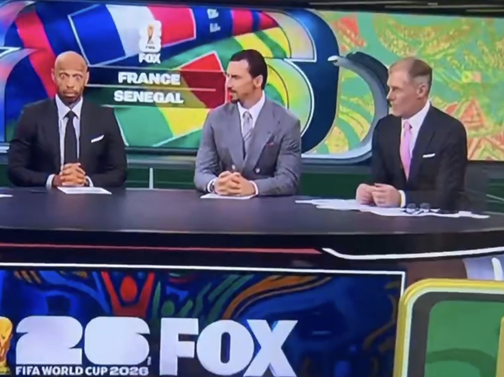 Thierry Henry’s priceless reaction after Zlatan Ibrahimovic shuts down ...