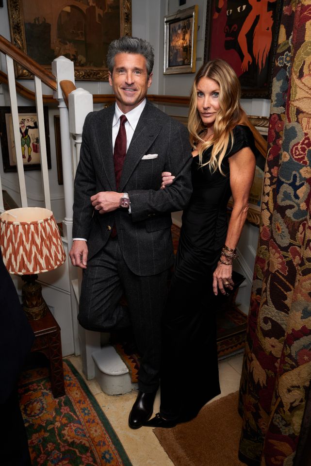 One of Patrick Dempsey's 19-year-old twins, Sullivan, strikes a pose in ...