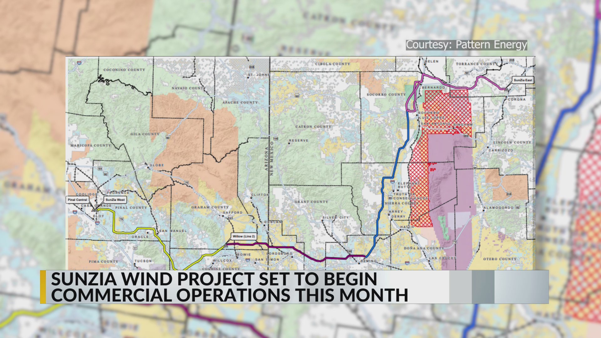 Largest wind farm in US comes online in New Mexico