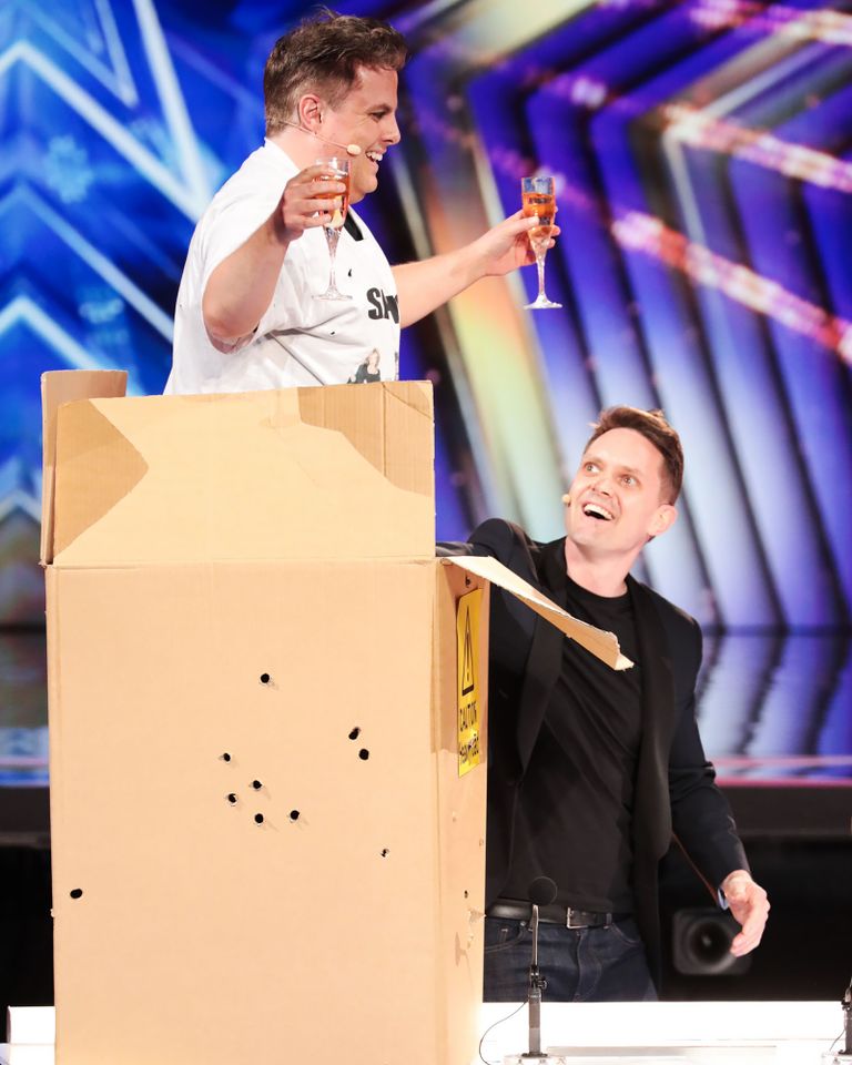 Illusionists charm "America's Got Talent" judges — minus Simon Cowell ...