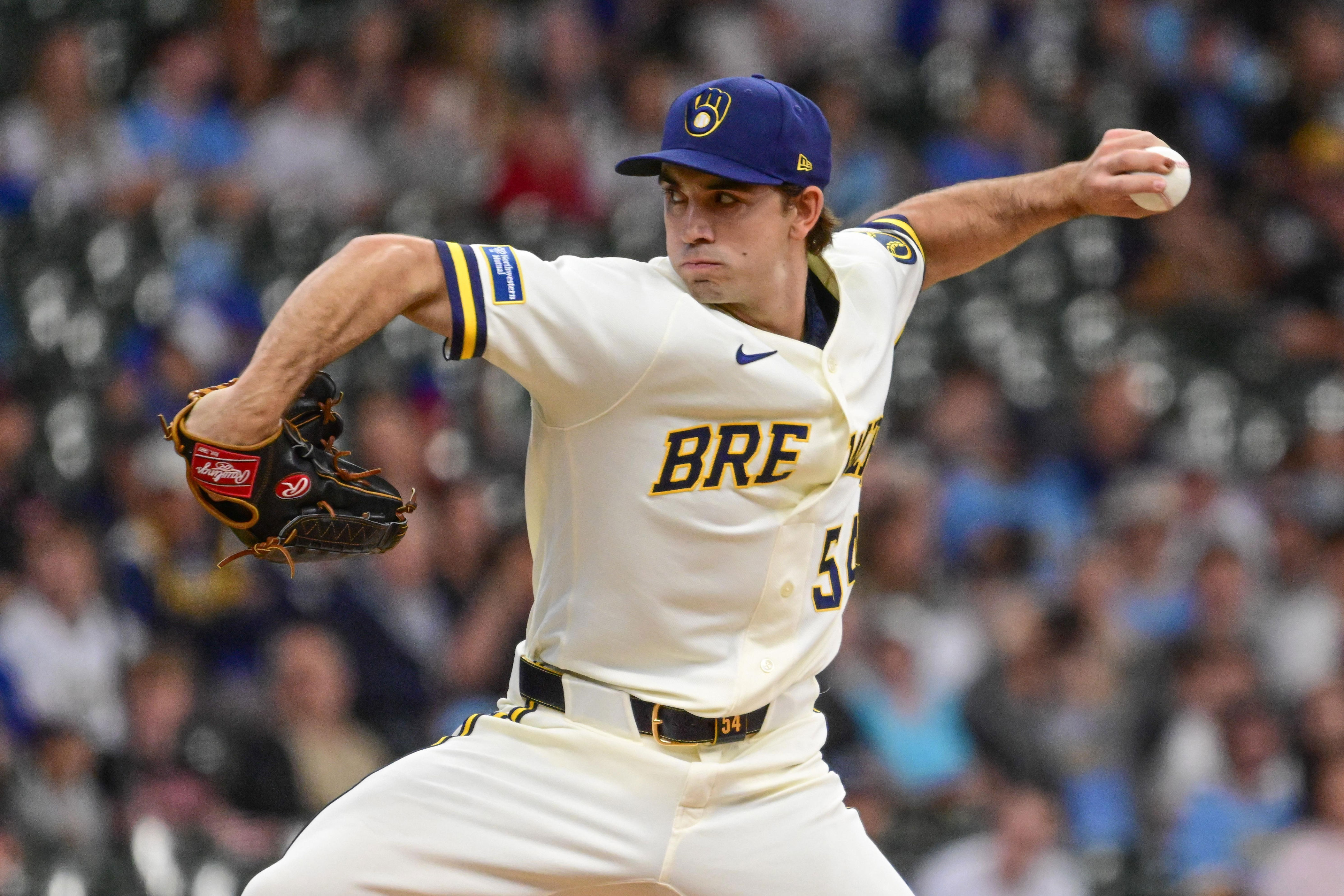 Gasser leads Brewers to 2-1 win in Pratt’s debut