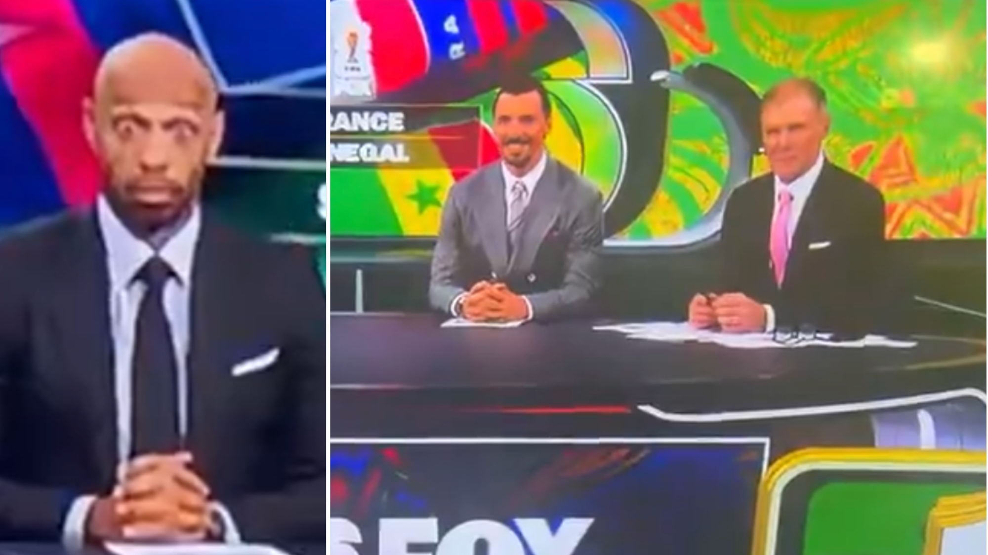 Thierry Henry’s priceless reaction after Zlatan Ibrahimovic shuts down ...