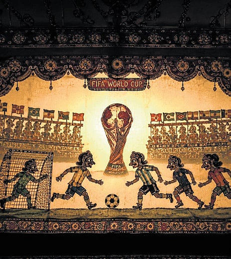 Ottapalam puppetry artists cast football icons in new ‘shadow’