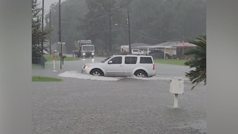 Roads, homes and Picayune City Hall affected by flooding after heavy ...