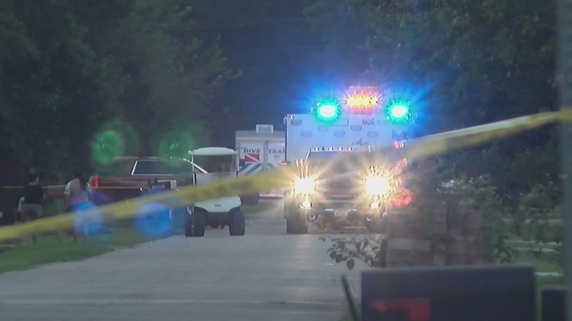 Teen dies after going under in flooded retention pond in Magnolia