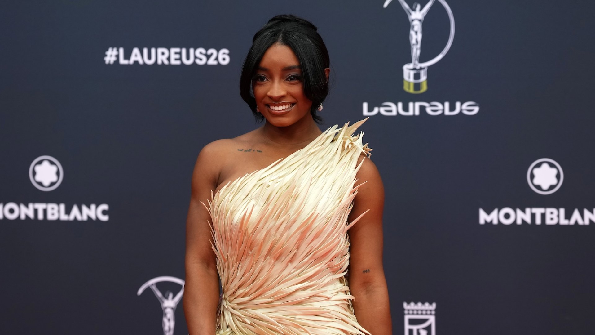Simone Biles responds to fan who demands 'update' about near-death scare
