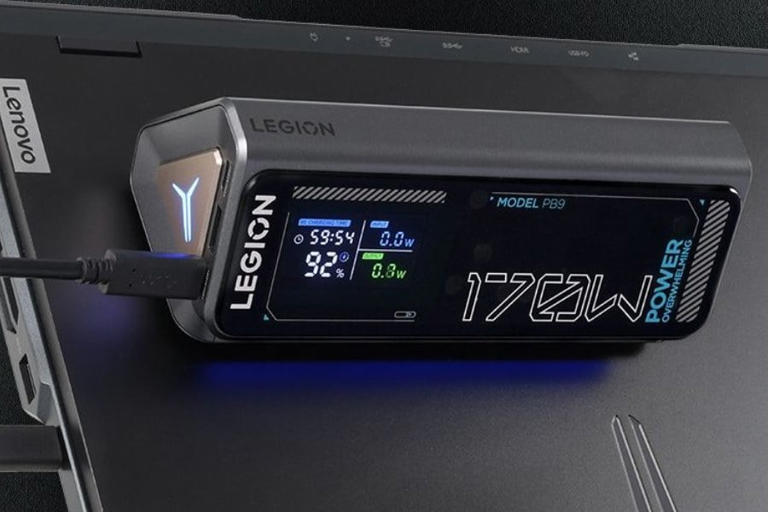 Lenovo launches Legion PB9 170W power bank with unique triangular ...