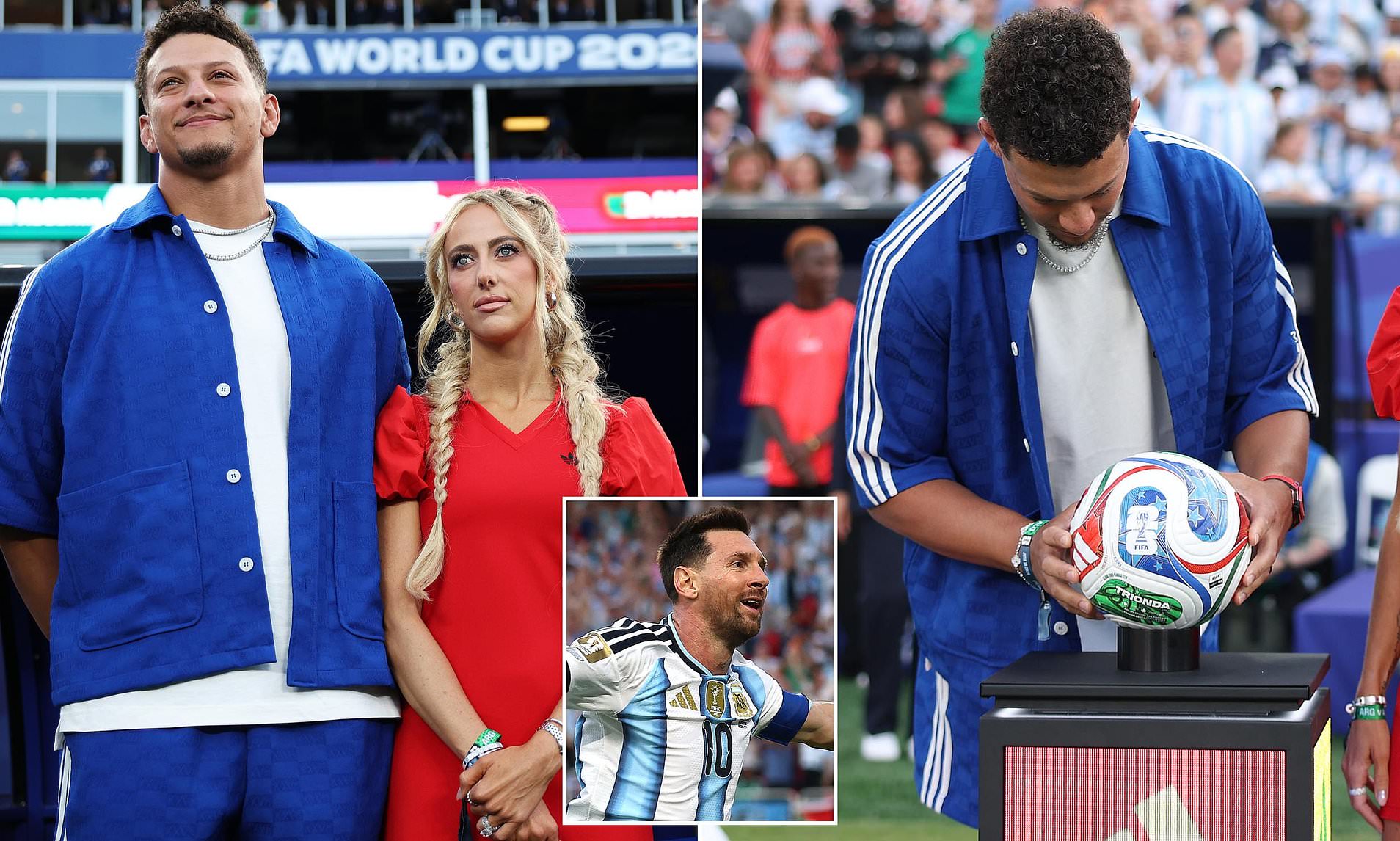 Patrick Mahomes and wife Brittany share World Cup date night watching ...