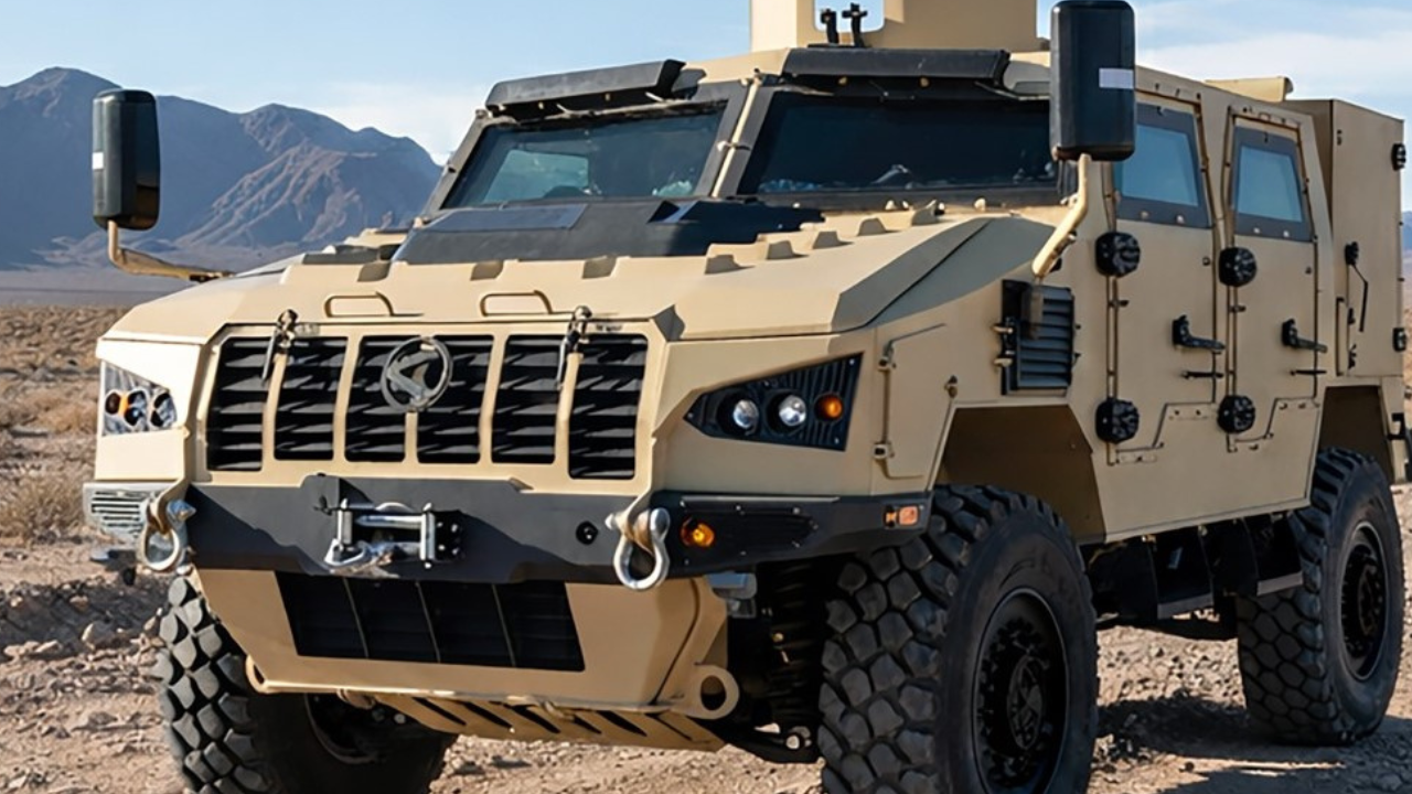Bharat Forge arm and Paramount unveil made-in-India next-gen armoured ...