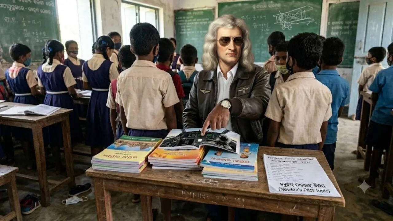 In Odisha school textbooks, Newton’s a pilot, Hampi complex is Konark ...